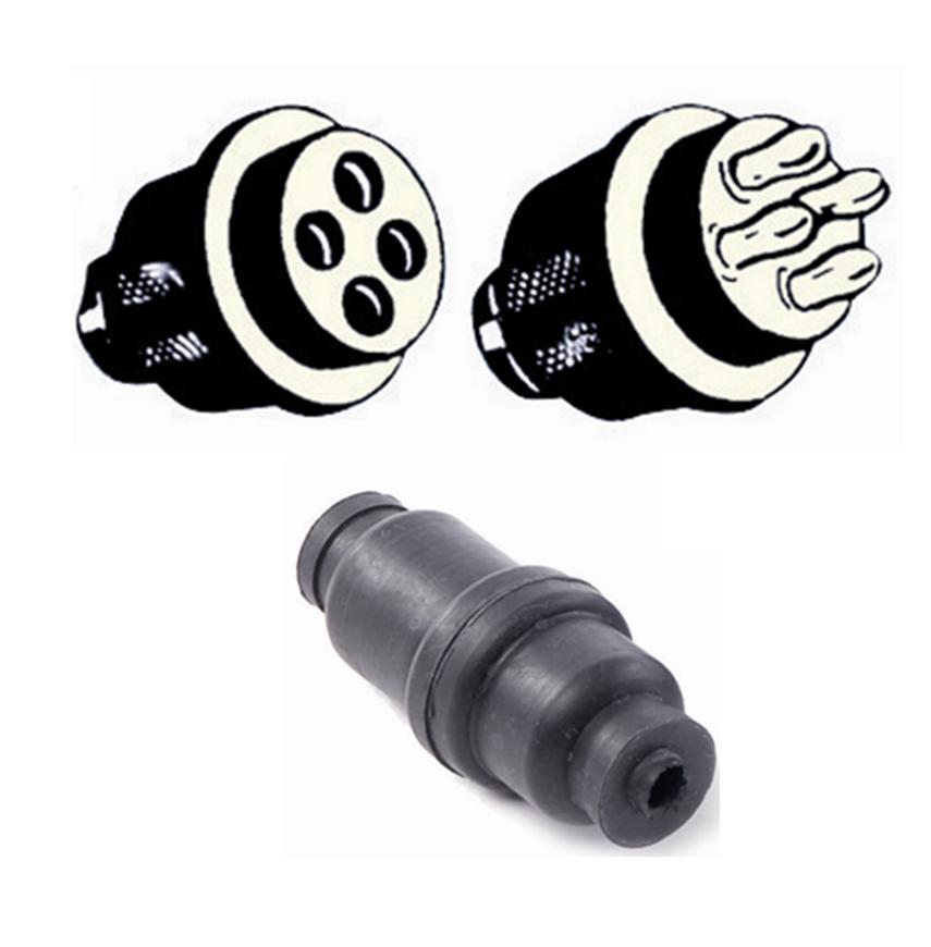 Steckverbindung 2 polige Rundsteckverbindung