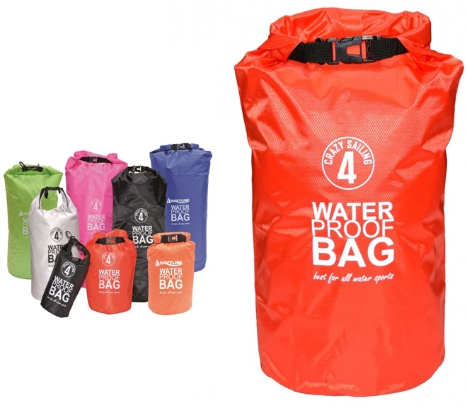 DRY BAG RIPSTOP POLYESTER Farbe rot Größe 5 Liter