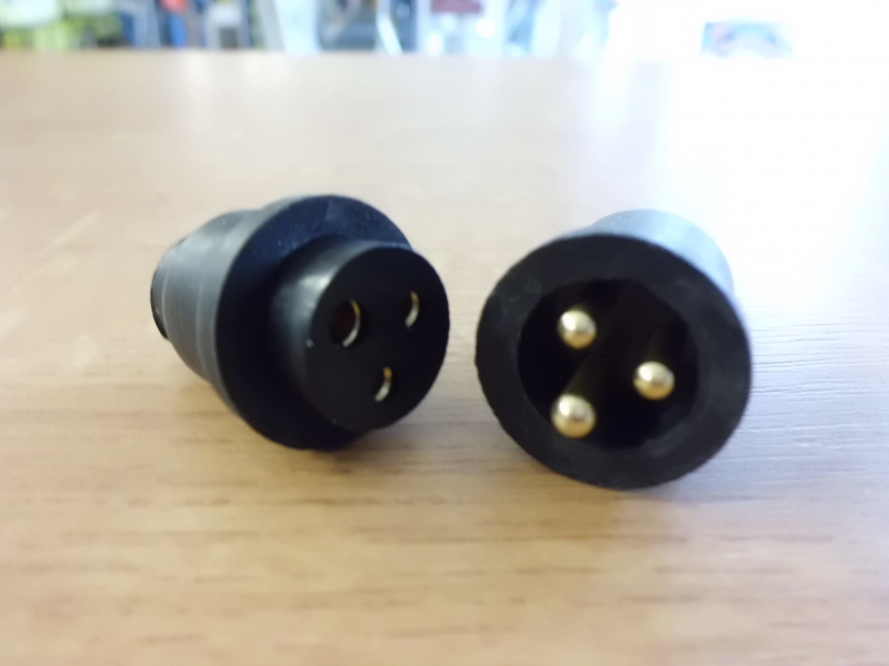 Steckverbindung 2 polige Rundsteckverbindung